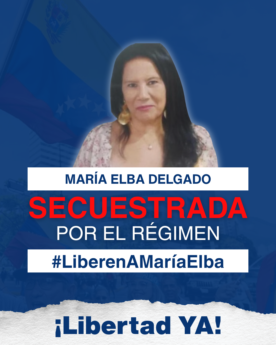 María Elba Delgado de Rodríguez – Voluntad Popular